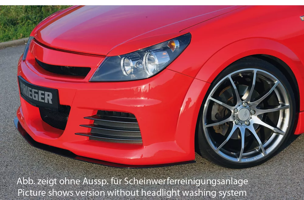 Rieger Spoilerstoßstange passend für Opel Astra H 5-türig ab 03/2004 ...