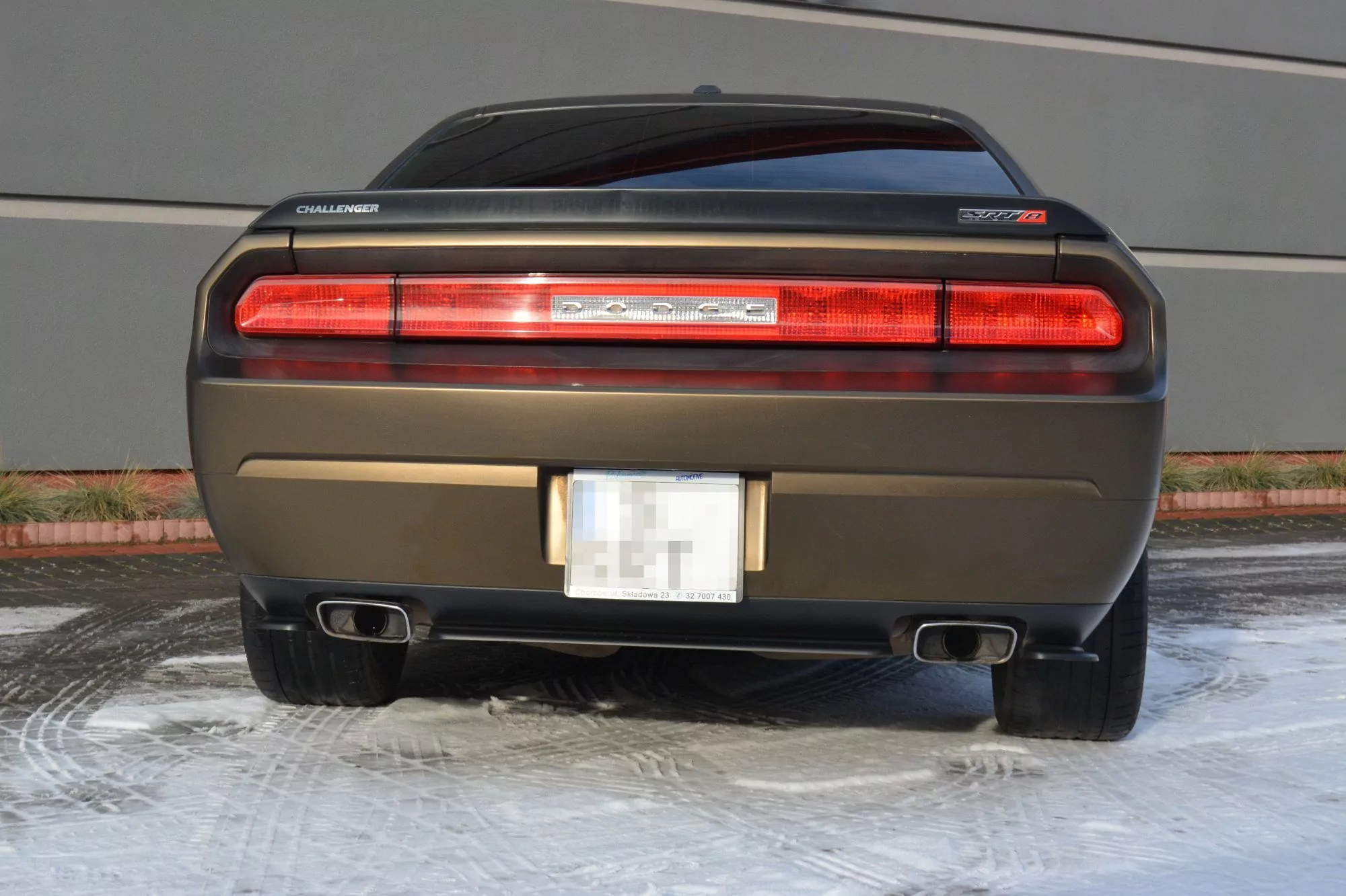 Heck Ansatz Flaps Diffusor passend für Dodge Challenger MK3 SRT8 ...