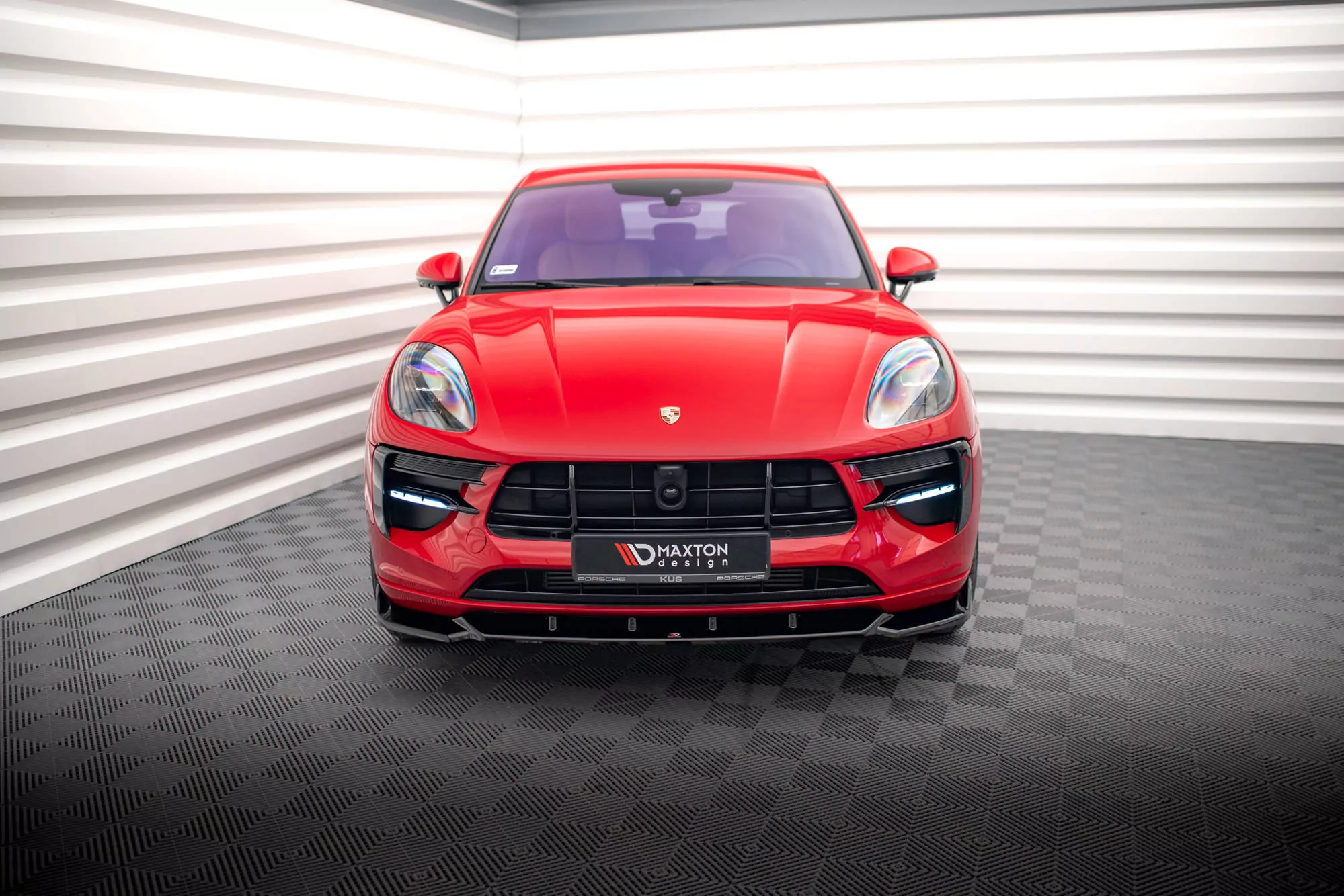 Front Ansatz V.1 passend für Porsche Macan GTS / Sport Design Mk1 ...