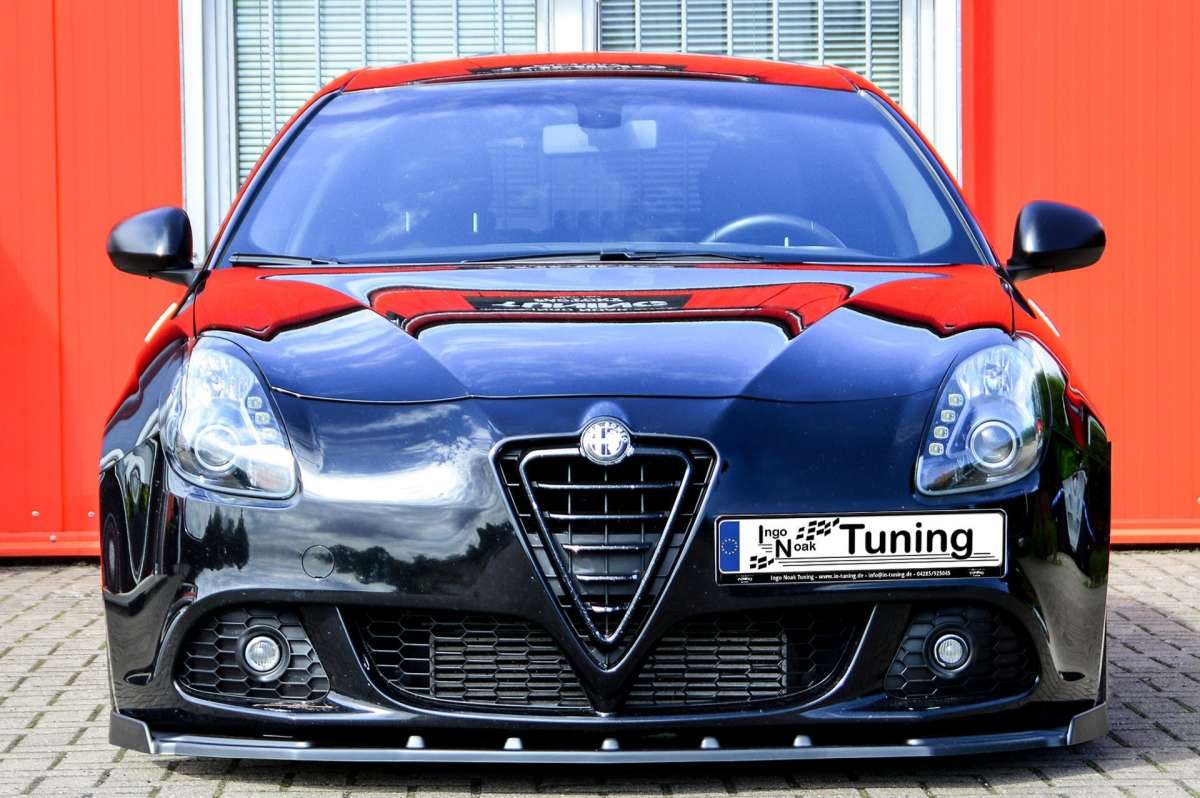 Cuplippe mit Wing aus ABS fur Alfa Romeo Giulietta 940 Frontansatze Aerodynamik Auto Tuning tuning parts24