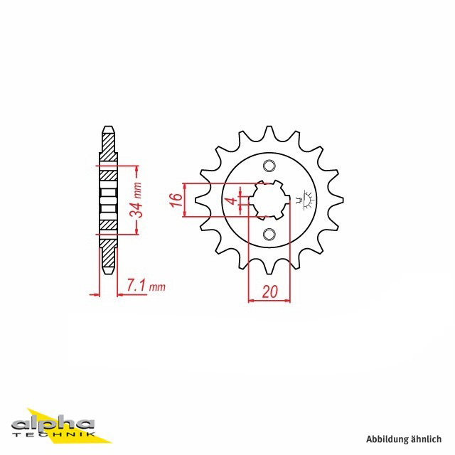 EK-Chain Kettensatz 520DEX für KTM 200 Duke 14- KTM 200 RC Modelljahr 2014-2019 | Kettensätze ...