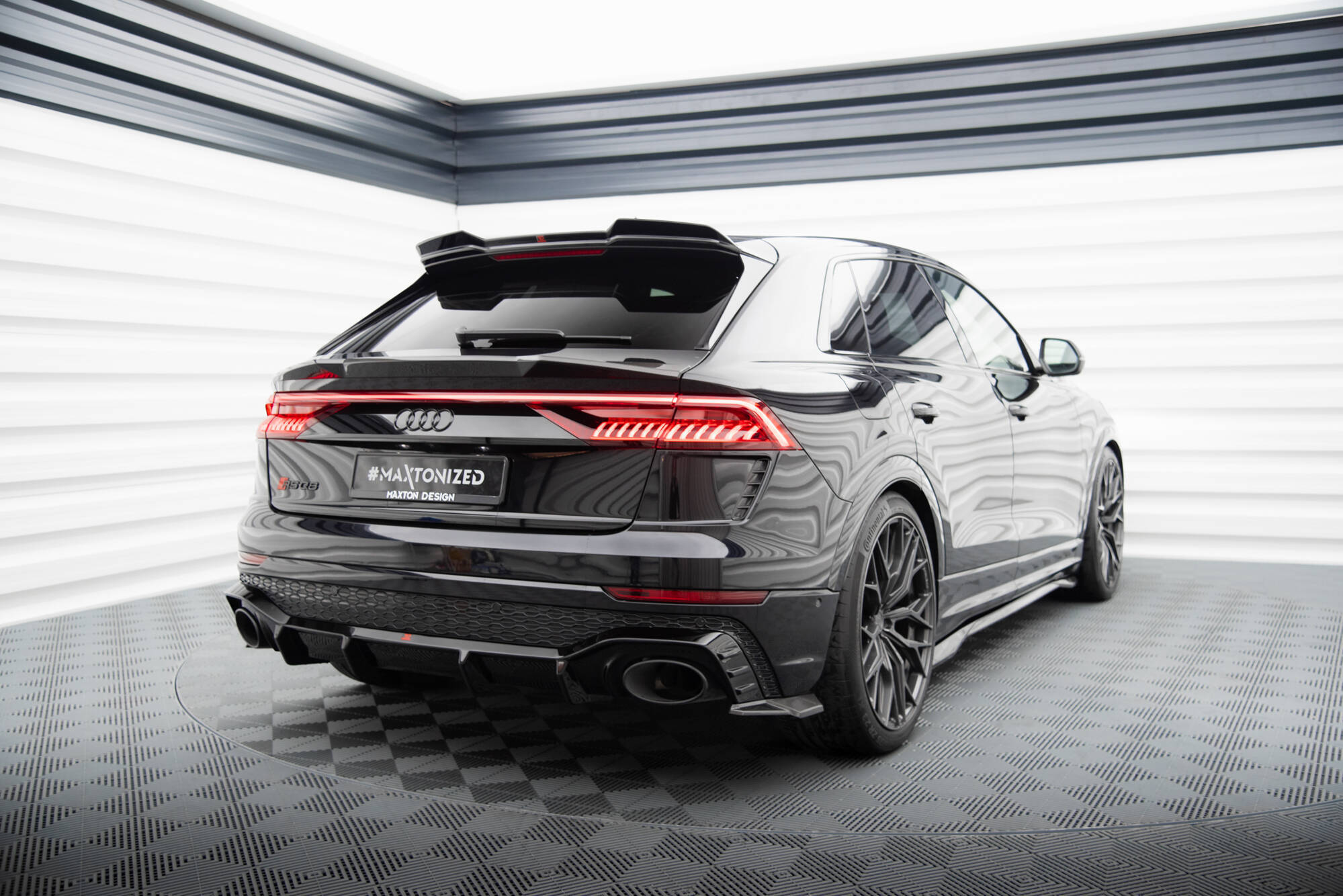 Carbon Fiber Heck Ansatz Flaps Diffusor Für Audi RSQ8 Mk1 | Heckansätze | Aerodynamik | Auto ...
